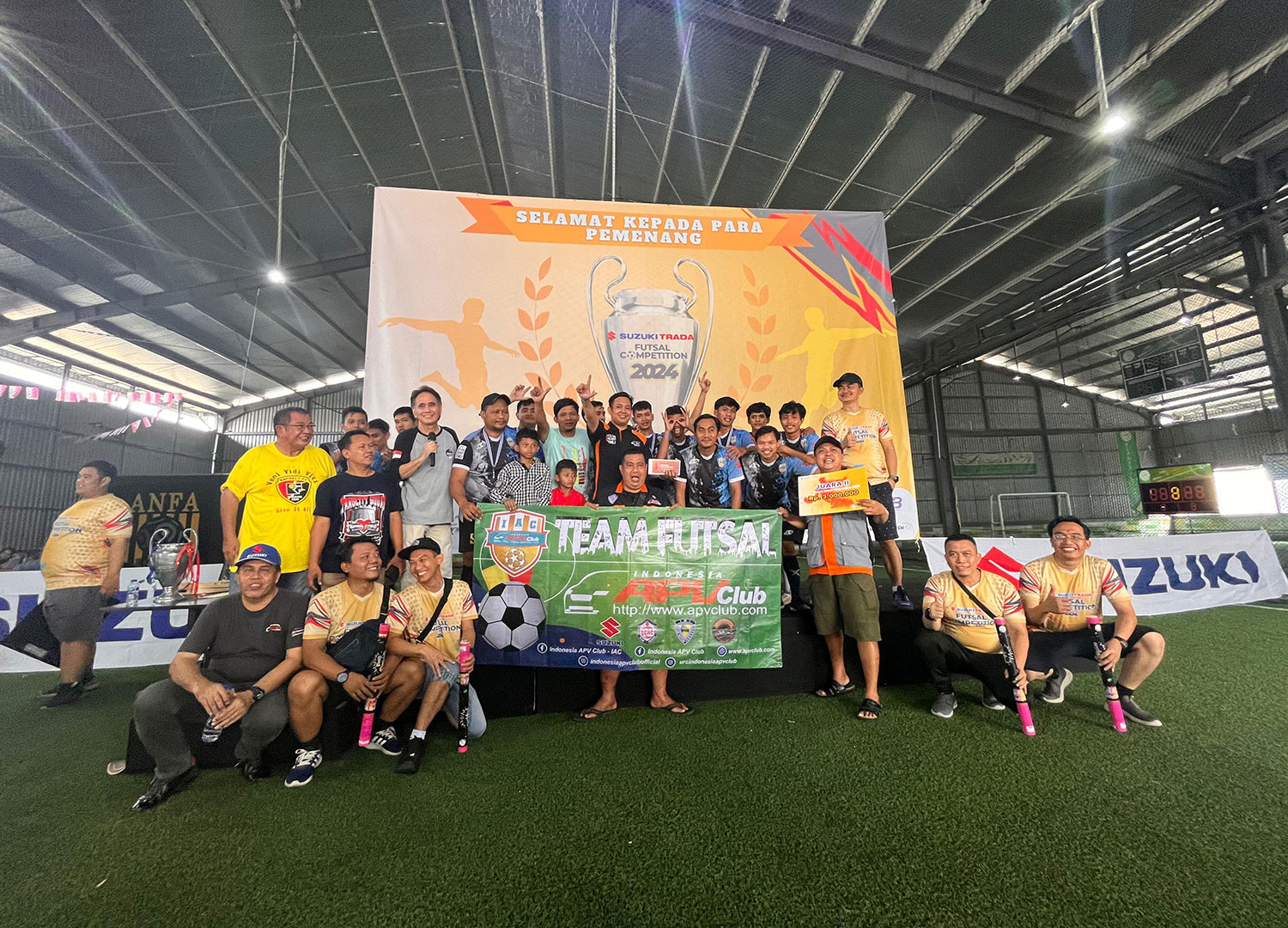 17 Komunitas Suzuki Terjun di Laga Fun Futsal Competition 2024 - Portal ...